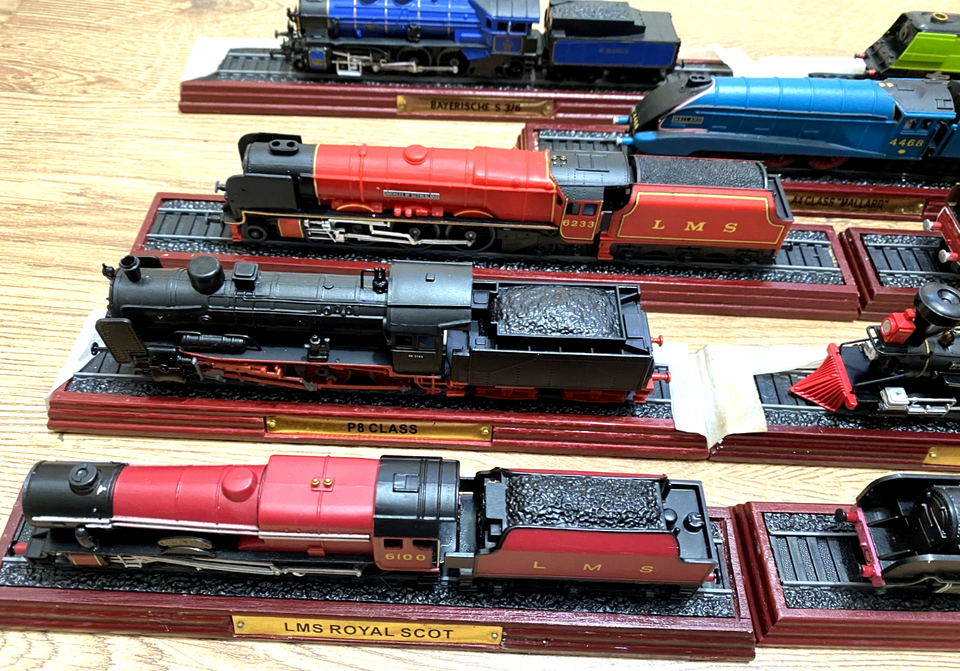 Atlas Editions Model Trains Bundle Joblot 17 Locomotive Legends ...