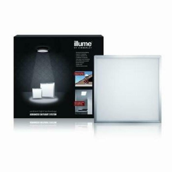 Illume KIS2012 Shaftless Solar Skylight 400mm Square - Silver for sale ...