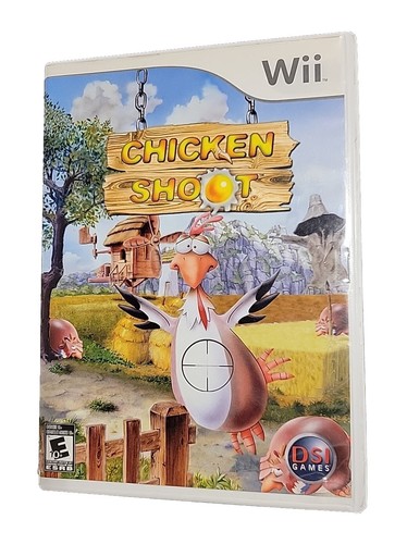 Chicken Shoot Nintendo Wii 2007 802068101350 Manual/MINT 802068101350 ...