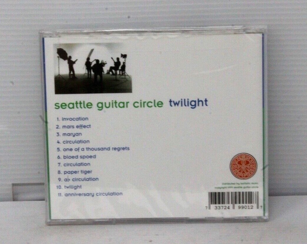 Twilight Seattle Guitar Circle 1999 CD Acoustic Bill Rieflin League of ...