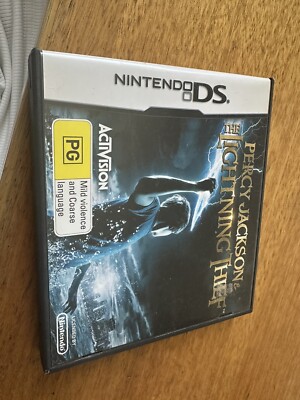 PERCY JACKSON & THE LIGHTNING THIEF *COMPLETE* NINTENDO DS | eBay Australia
