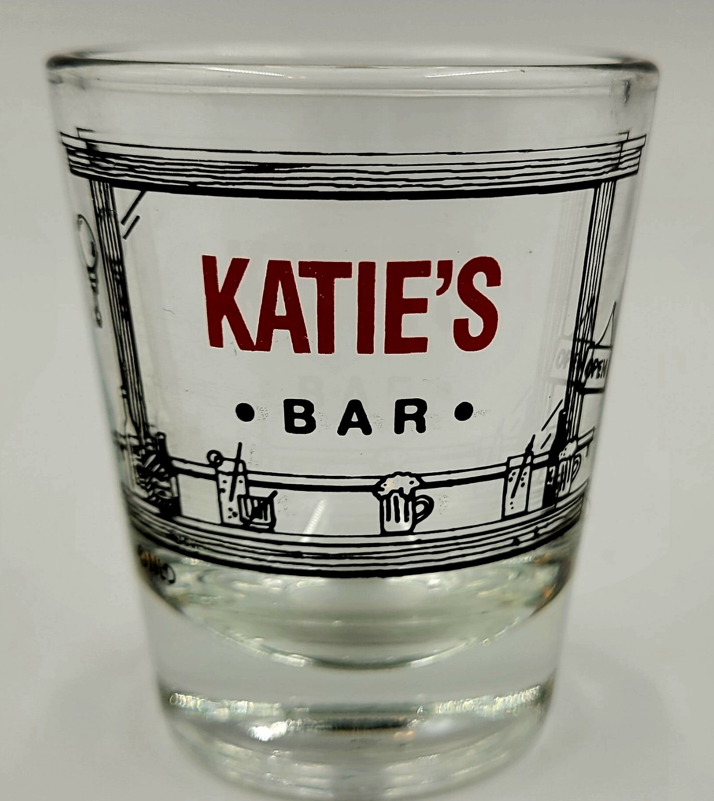 Katies Bar Shot Glass By Libby Barware | eBay