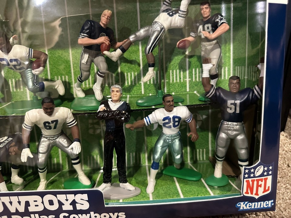 SLU Custom Box Dallas Cowboys 1991 Super Bowl Champ 11 Figure Emmitt ...