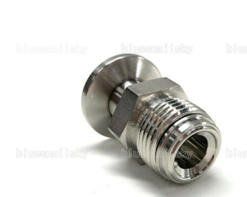 USA KF to MALE VCR Flange, 3/8″ MALE VCR, KF (QF) 16, Vacuum Adapter ...