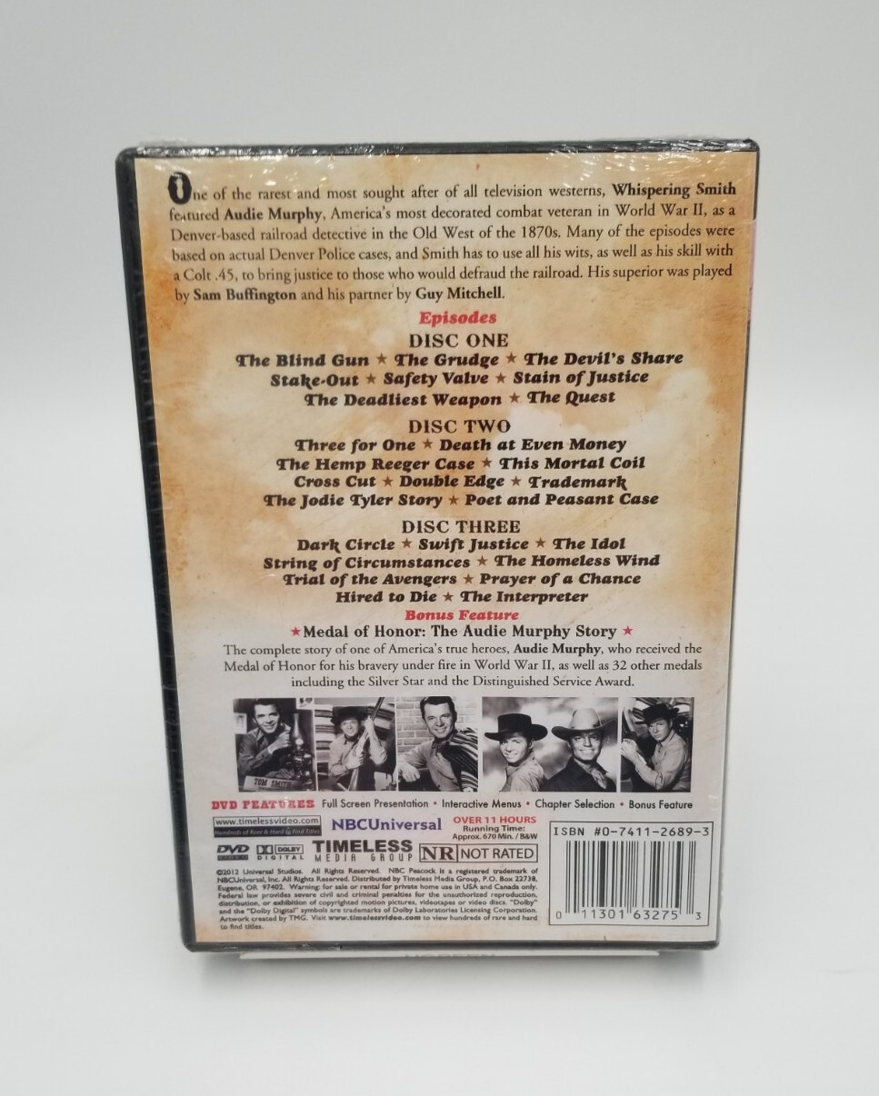 Whispering Smith (DVD, 2010, 3-Disc Set) for sale online | eBay