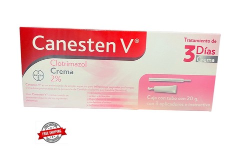 Canesten V Crema Cream Vaginal Infect Antifungal Treatment 3 Days FAST ...