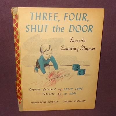 Three Four Shut the Door Bonnie Book Childrens 1954 - Damaged | eBay