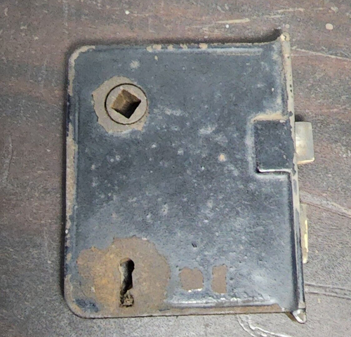 Vintage Skeleton Key Deadbolt Door Lock Set Lockset Only (wr5) | eBay