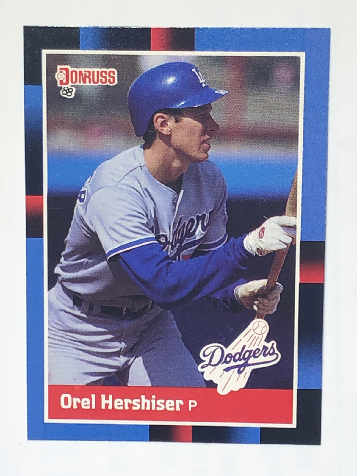 1988 Donruss - Last Line Begins with 34 #94 Orel Hershiser for sale ...