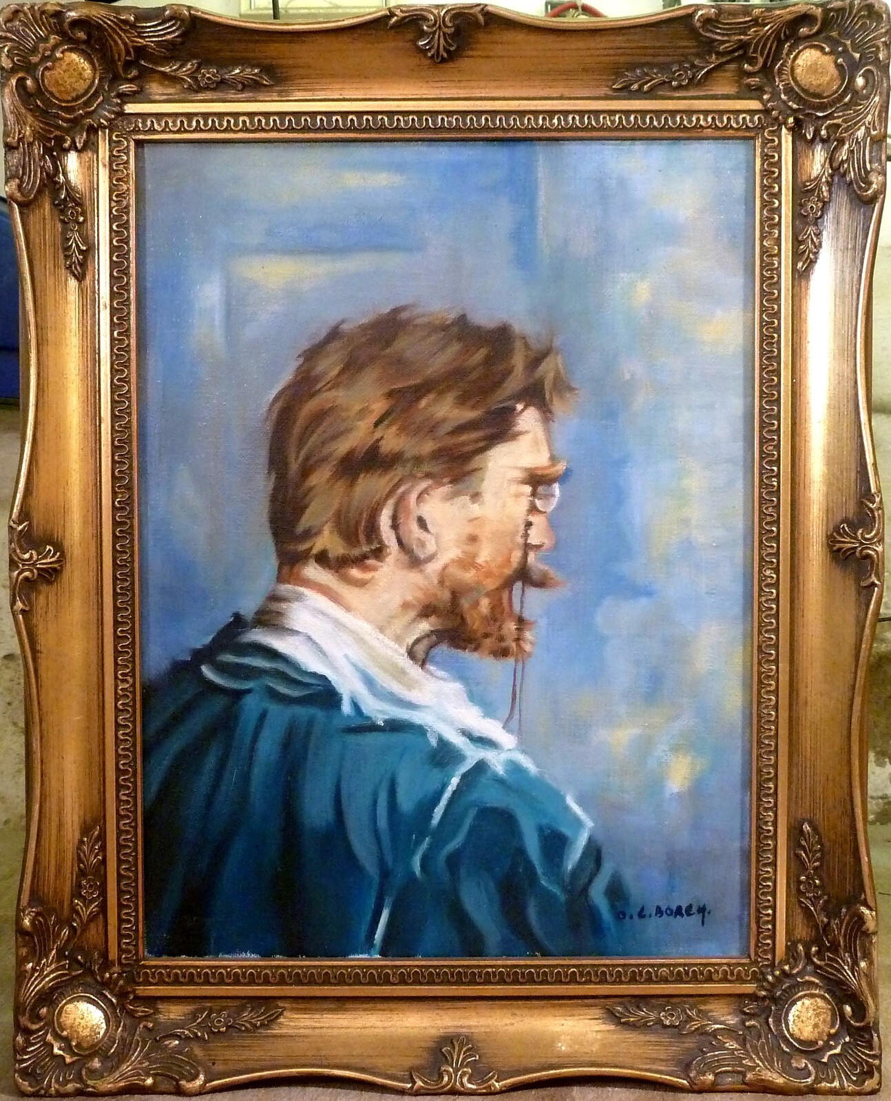 OLE CHRISTIAN BORCH! PORTRAIT OF THE DK MASTER ARTIST P. S. KROYER ...