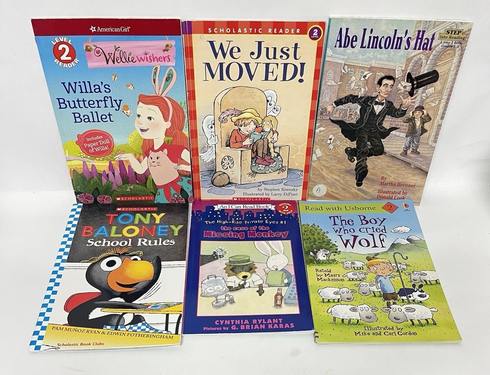 Lot 50 Early Easy Leveled Readers I Can Read Step Into Reading Learn to ...