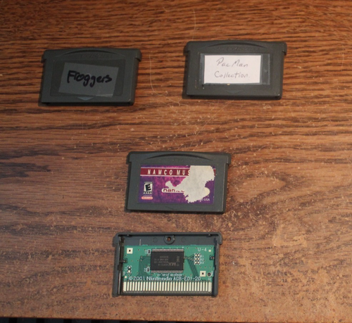 Pac-Man Collection, Namco Museum, Frogger GBA Arcade 3 cart lot Game ...