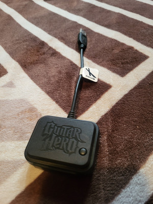 Guitar Hero DRUM Dongle Receiver ONLY PS3 Wireless Red Octane Untested ...