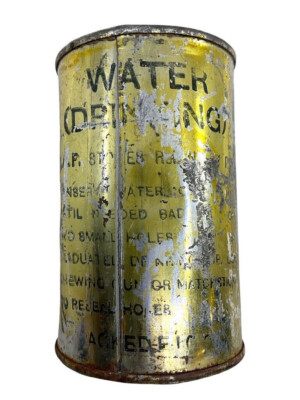 WW2 British RAF Water Drinking Tin Escape Evasion Kit EMPTY RARE | eBay