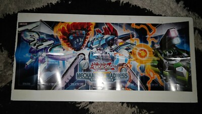YUGIOH Mechanized Madness Paper Playmat Machina SR10 | eBay