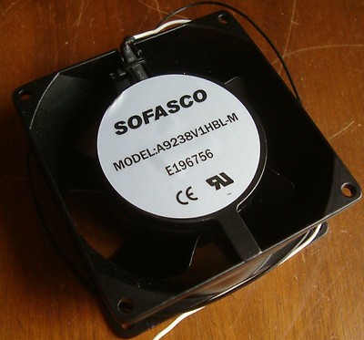 NEW Sofasco A9238V1HBL-M AC Axial Fan 115V 92mm [12 available] | eBay