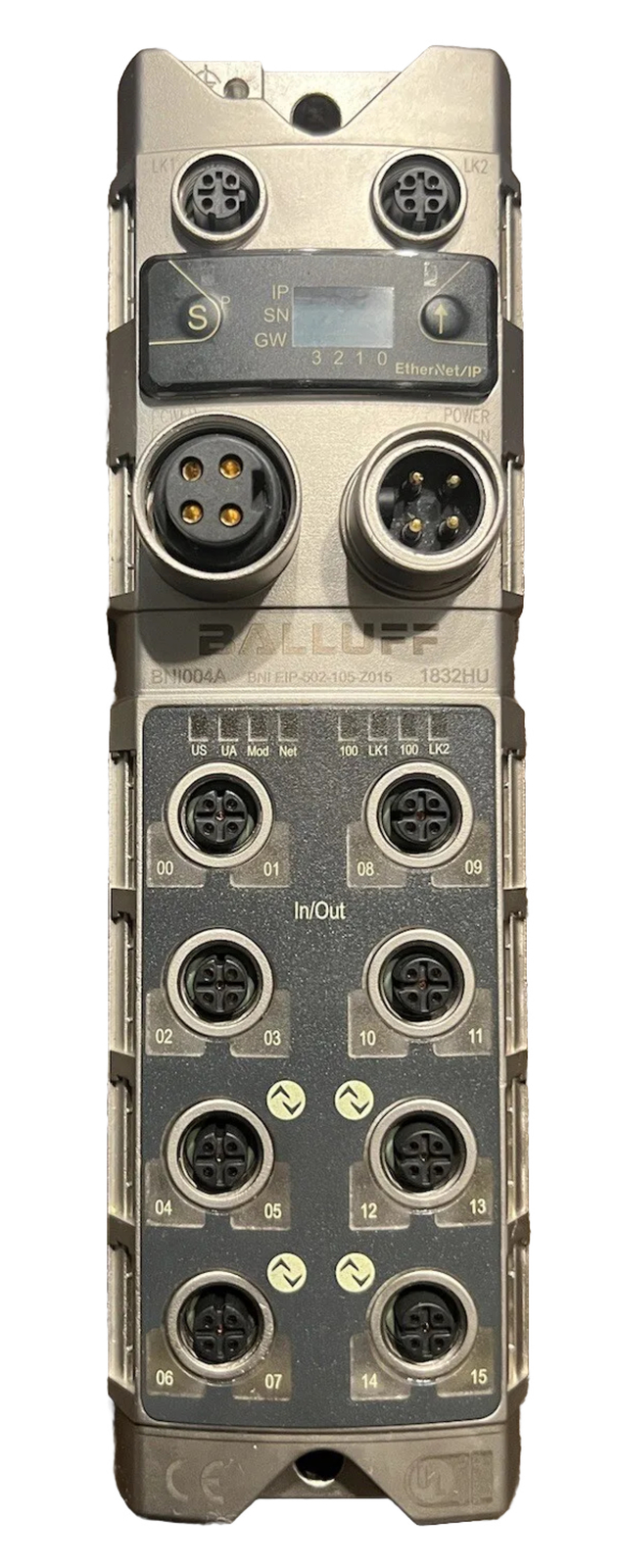 Balluff BNI004A EIP-502-105-Z015 IO Link Master IO Block | eBay