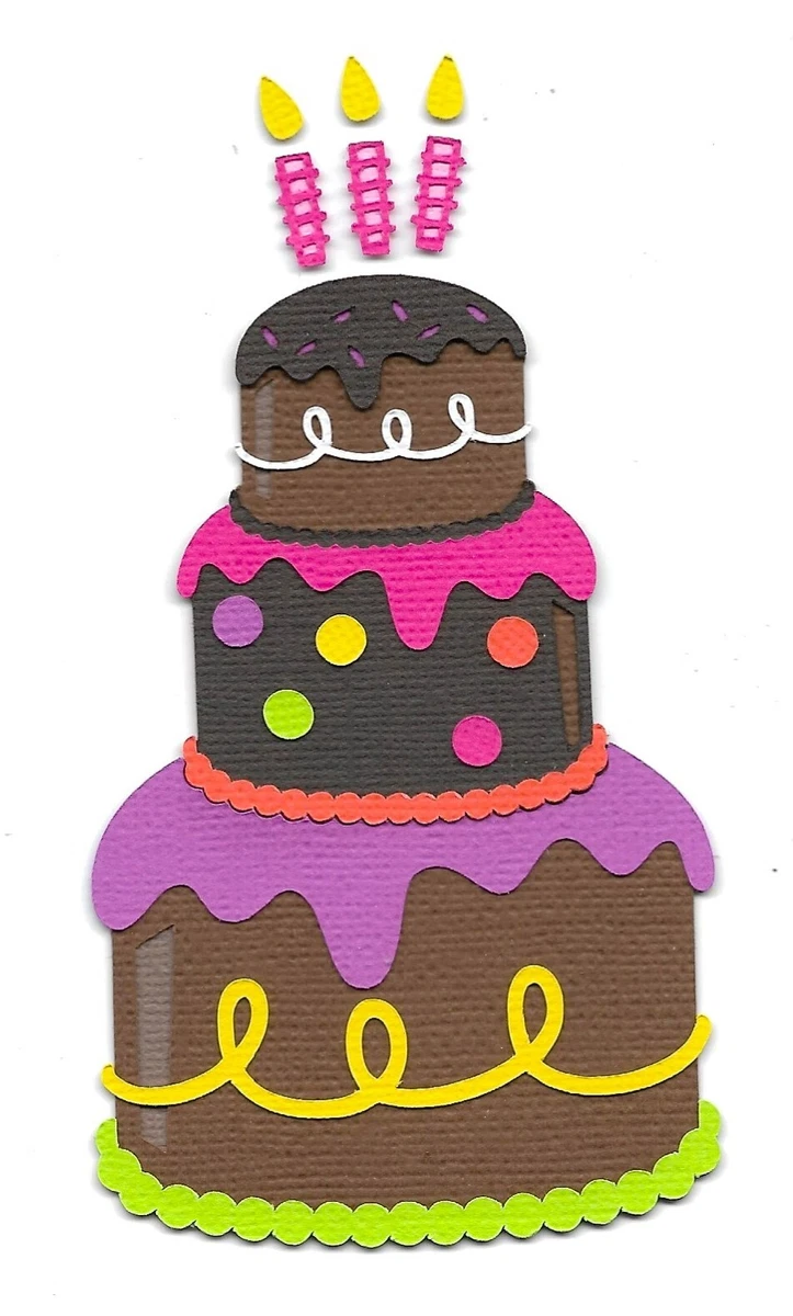 Girl Birthday Cake Clip Art