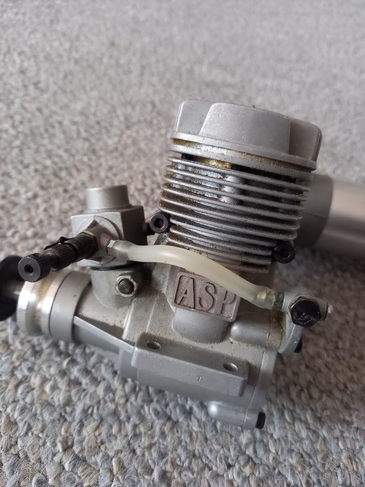 ASP S91 glow nitro engine 15cc nitro RC vintage | eBay