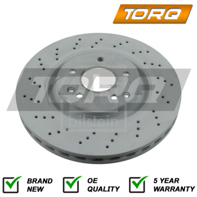 Brake Discs Front Torq Fits Mercedes C-Class CLK SLK 2034211312 | eBay UK