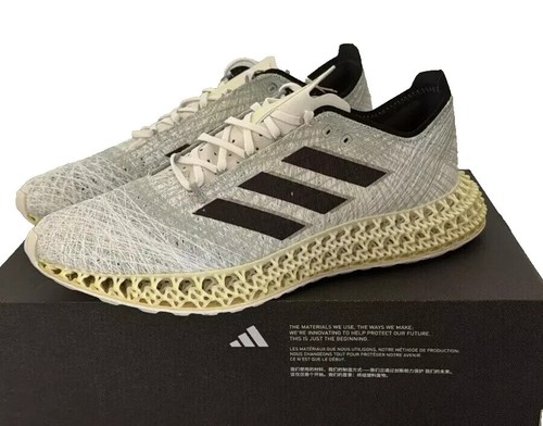 adidas Performance 4D Strung Off White Sneakers Running Trainers Shoes ...