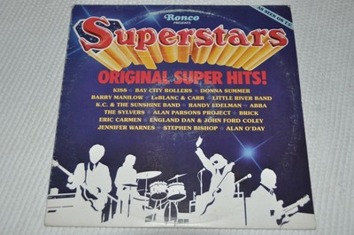 VA Sampler - Superstars Original Hits - Ronco 70er - Album Vinyl ...