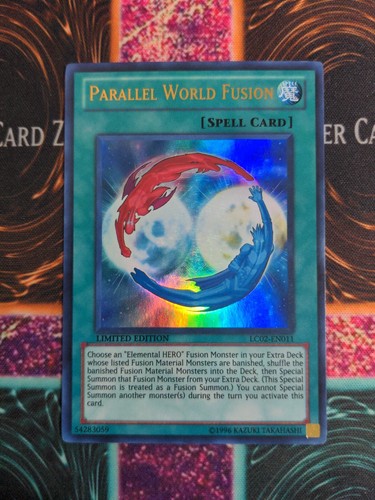 Yu-Gi-Oh! Parallel World Fusion LC02-EN011 Limited Ultra Rare NM | eBay