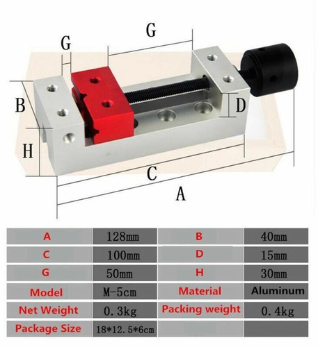 Wood Carving Small Vise DIY Engraving Machine Clamping Tool Desktop ...