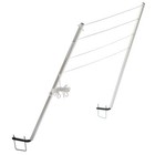 Clothesline Drying Rack Bumper Mount 48" Long Clothes Line For RV ...