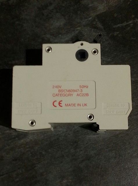 Eaton MEM 100a Isolator 2 Pole Main Switch MS1001N for sale online | eBay