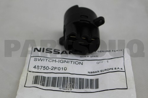 487502F010 Genuine Nissan SWITCH ASSY-IGNITION 48750-2F010 | eBay