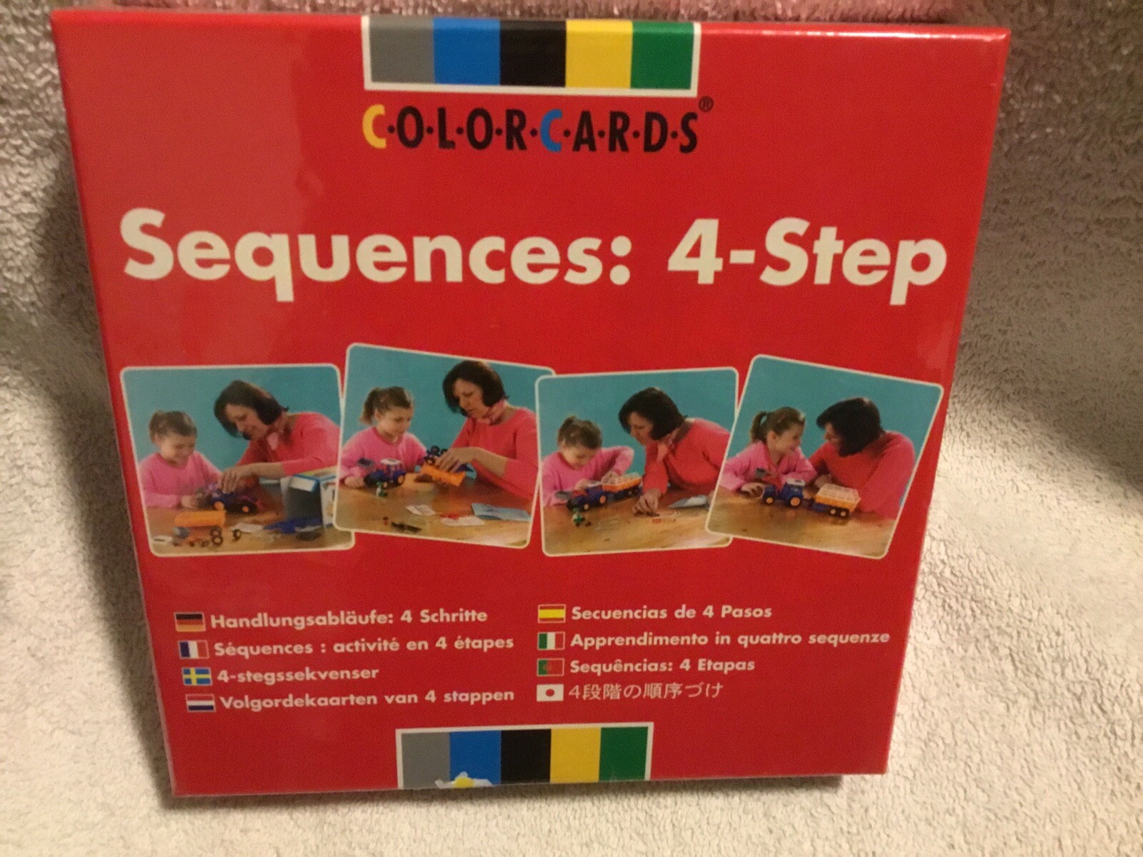 Colorcards Sequences 4-Step by Speechmark Speech Therapy Brand New & Sealed | eBay