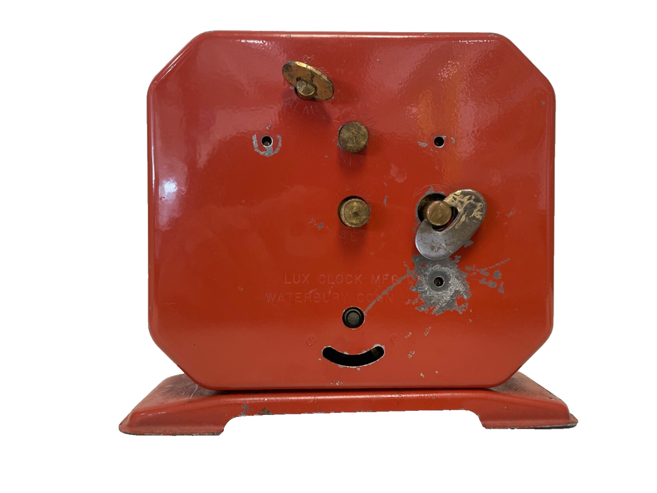 "Spinning Wheel Clock", Lux, Alarm Clock, Vintage, All Original, Video ...