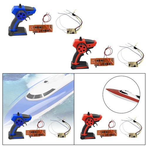 2.4G RC Boat Remote Controller and Receiver Board for Remote Control ...