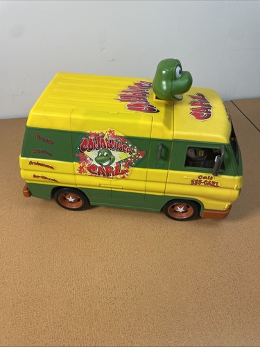 TMNT Cowabunga Carl Pizza Party Van 2006 Playmates Teenage Mutant Ninja ...