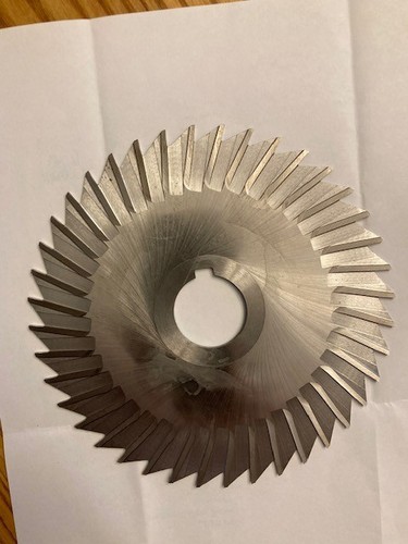 milling machine cutters 5 inch, 1/16 thick, 1" bore. | eBay