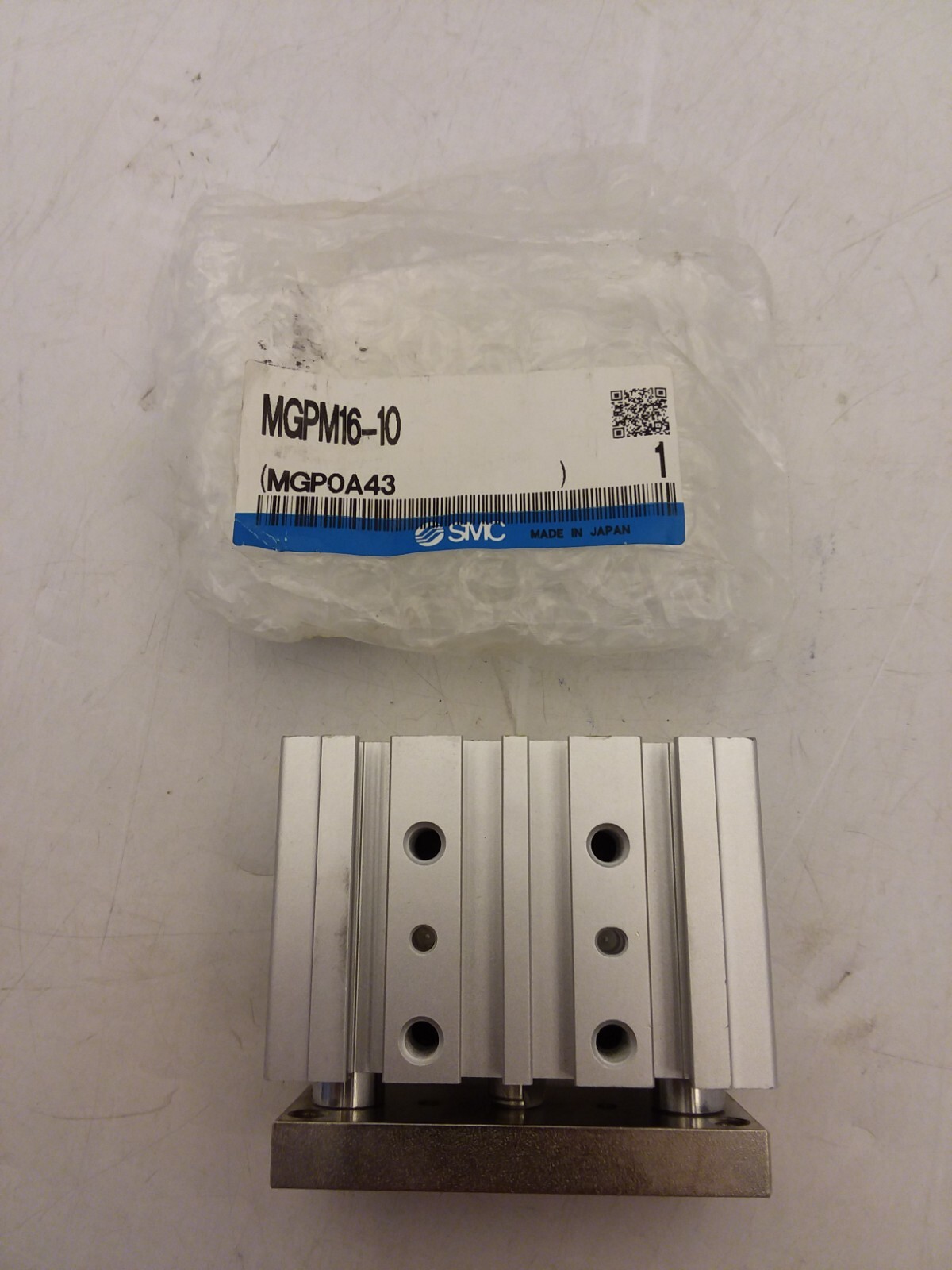 SMC MGPM16-10 COMPACT GUIDE CYLINDER 16MM BORE 10MM STROKE 145PSI 1.0 MPA NIB | eBay