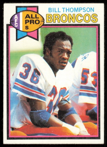 1979 Topps Football #465 Bill Thompson Denver Broncos | eBay