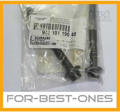 2x PORSCHE PANAMERA CAYENNE MACAN Screws Crankshaft Housing 94810119040 ...