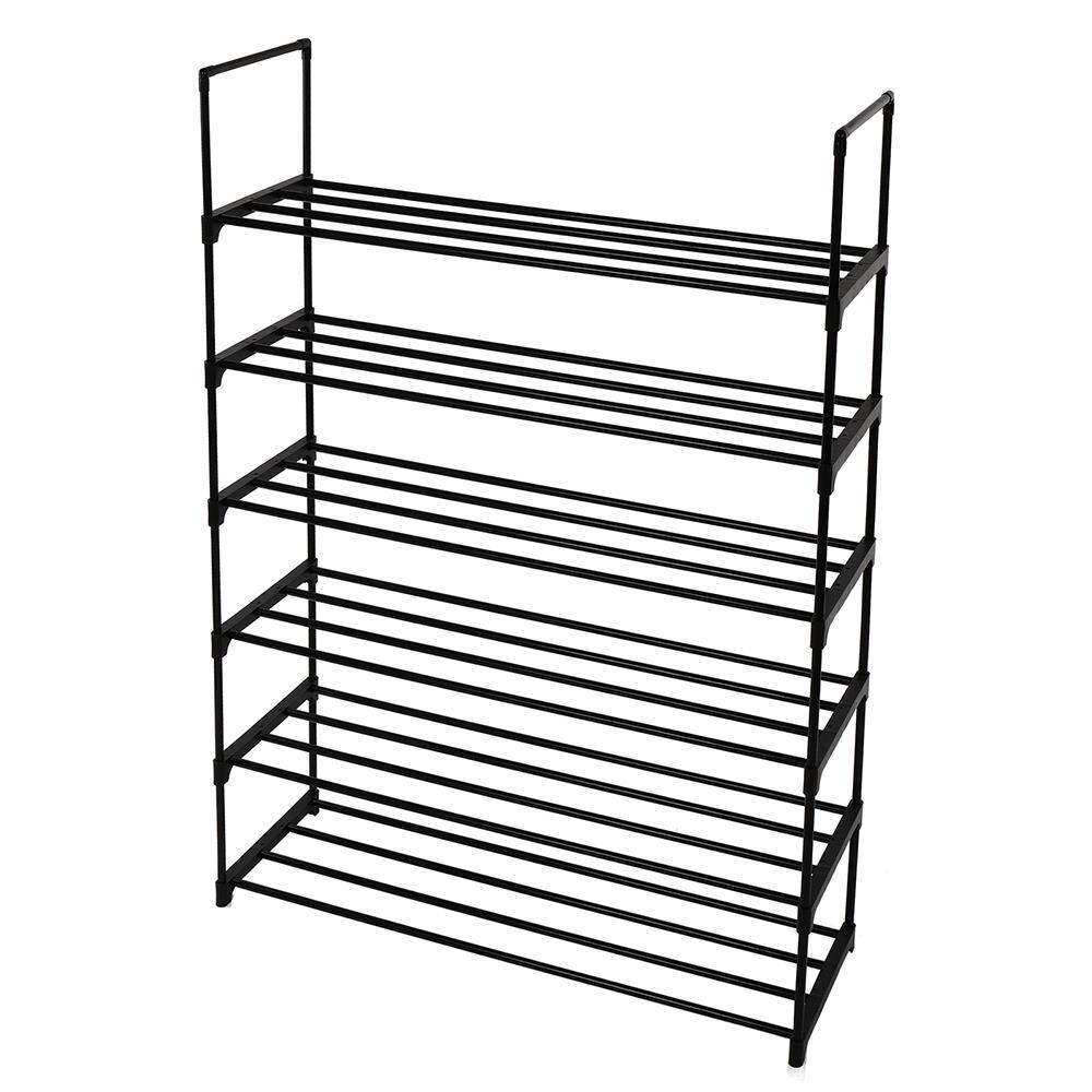 6 Tiers Shoe Rack Shoe Tower Shelf Storage Organizer for Bedroom Closet ...