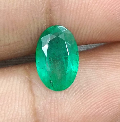 2.56ct Intense Green Natural Emerald Natural Gemstone | eBay