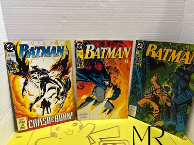Batman #483 #484 #485 #486(Free) Direct Edition 1992 DC-comics Comic ...