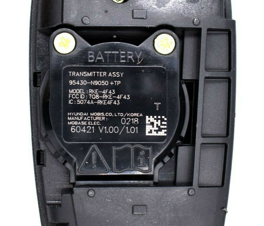 New OEM Hyundai Tucson Remote Entry Flip Key Fob TQ8-RKE-4F43 95430 ...