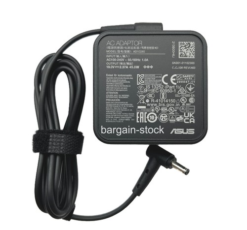 Genuine 2.37A 45W AC Adapter Charger For ASUS VivoBook 15 F1500EA Power ...