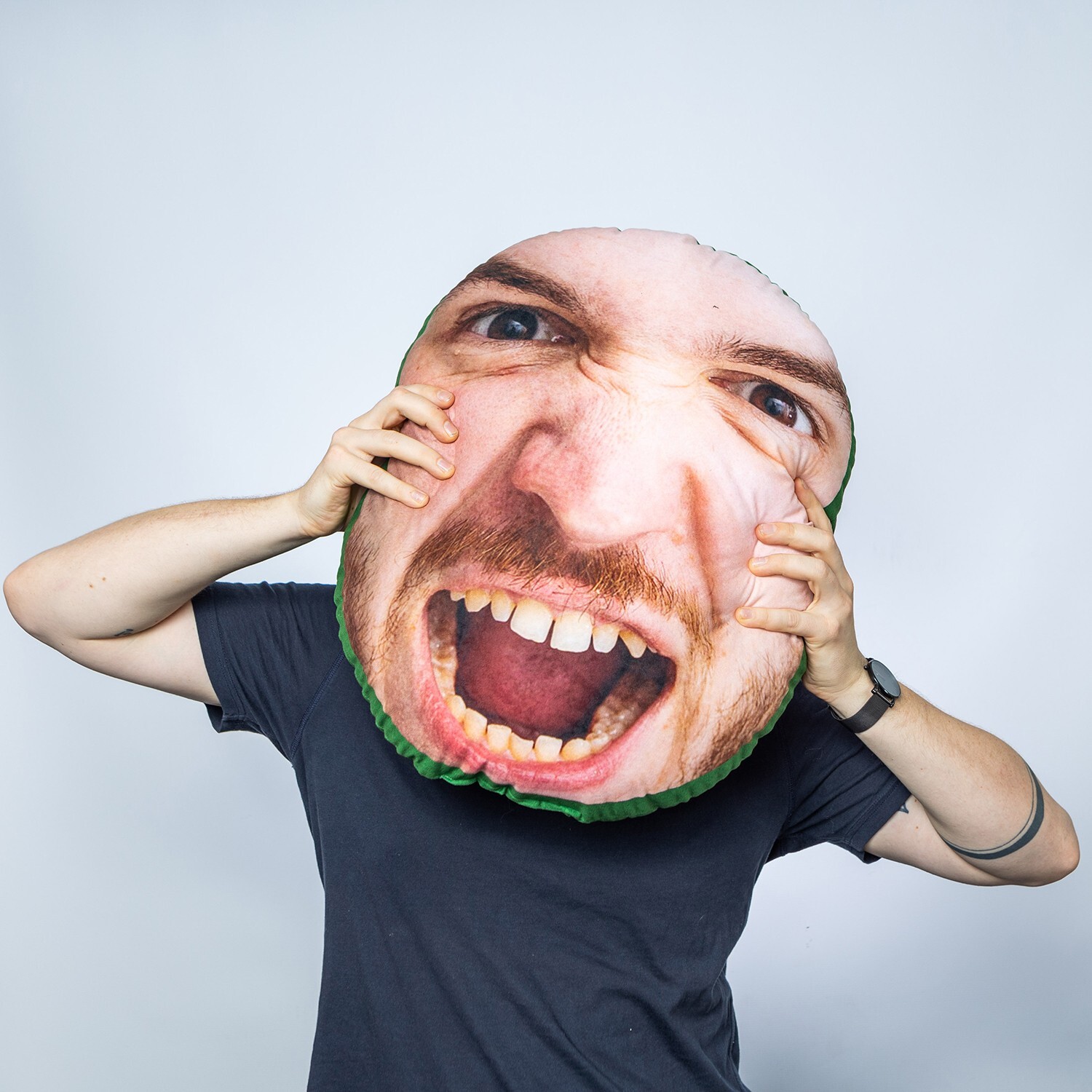 Personalised Extra Large Mega Mush Cush™ - Funny Novelty Photo Face ...