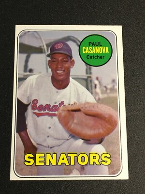 F59019 1969 Topps #486 Paul Casanova SENATORS | eBay