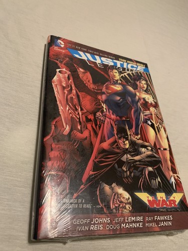 New Sealed DC Comics The New 52 Justice League Trinity War HC Hard ...