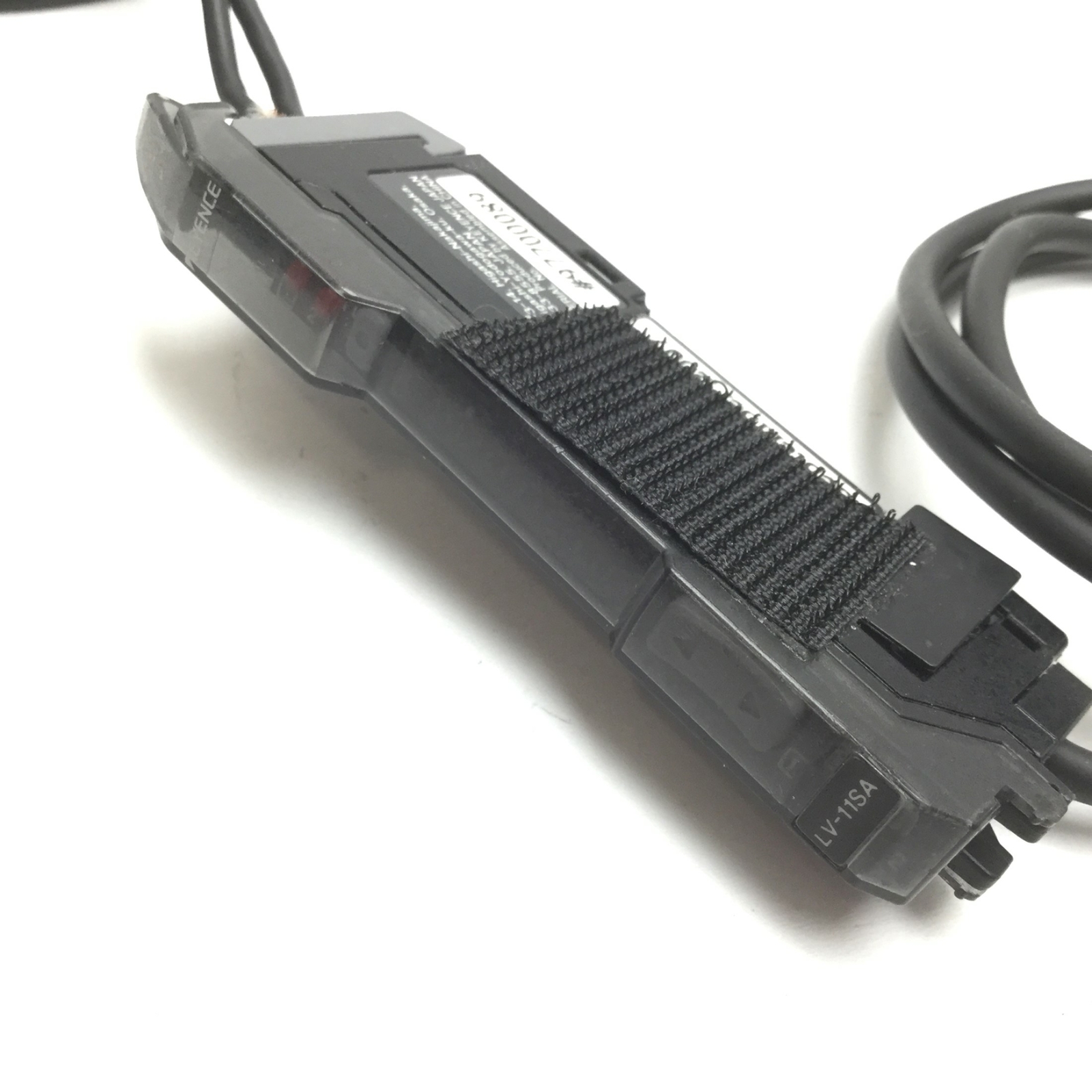 Keyence LV-S61 Retro-Reflective Sensor Head with LV-11SA Amplifier Unit ...