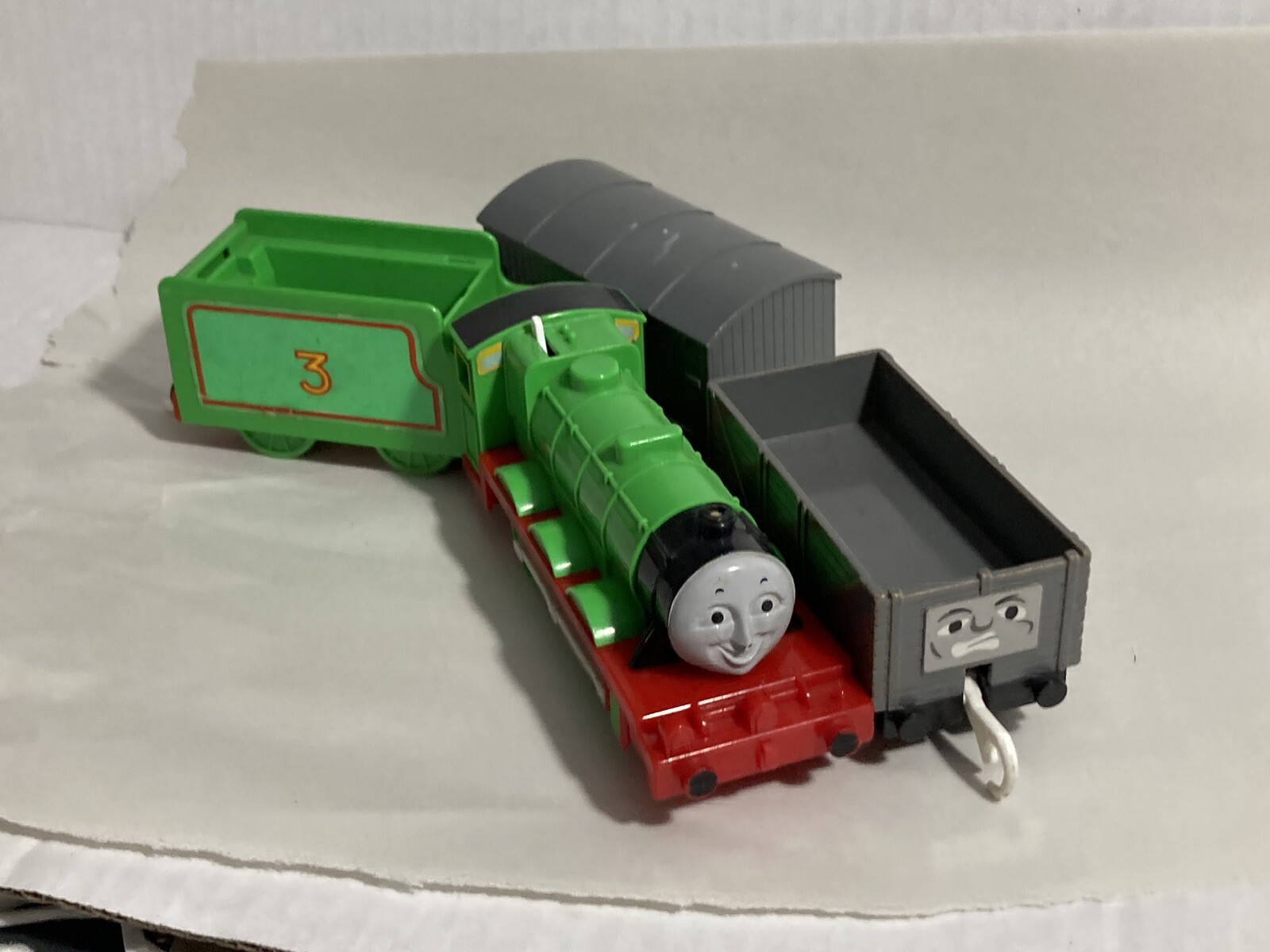Tomy Thomas Plarail Henry with Troublesome Truck and Boxcar | eBay