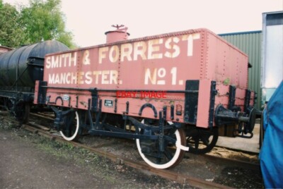 PHOTO SMITH FORREST 15 TON RECTANGULAR TAR TANK WAGON NO1 REGISTERED BY ...